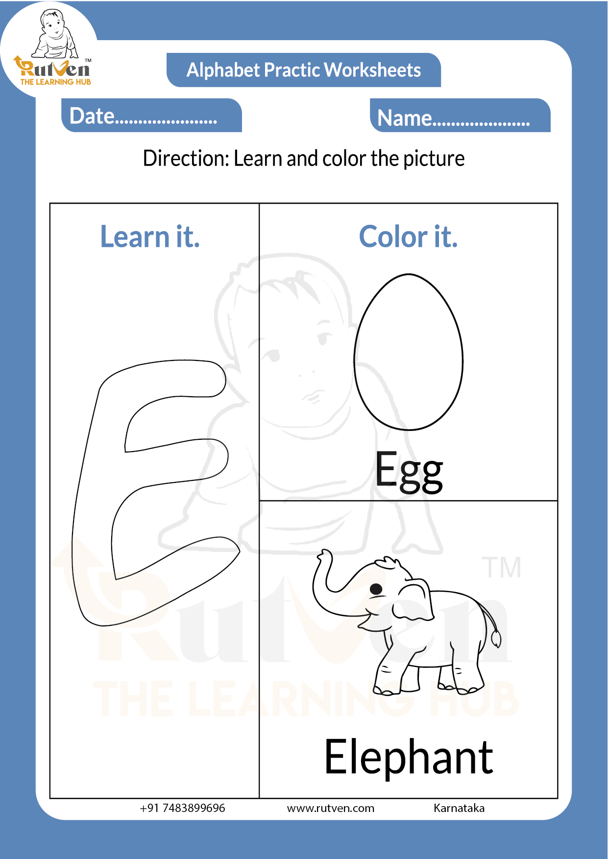 Phonics Worksheets – Rutven