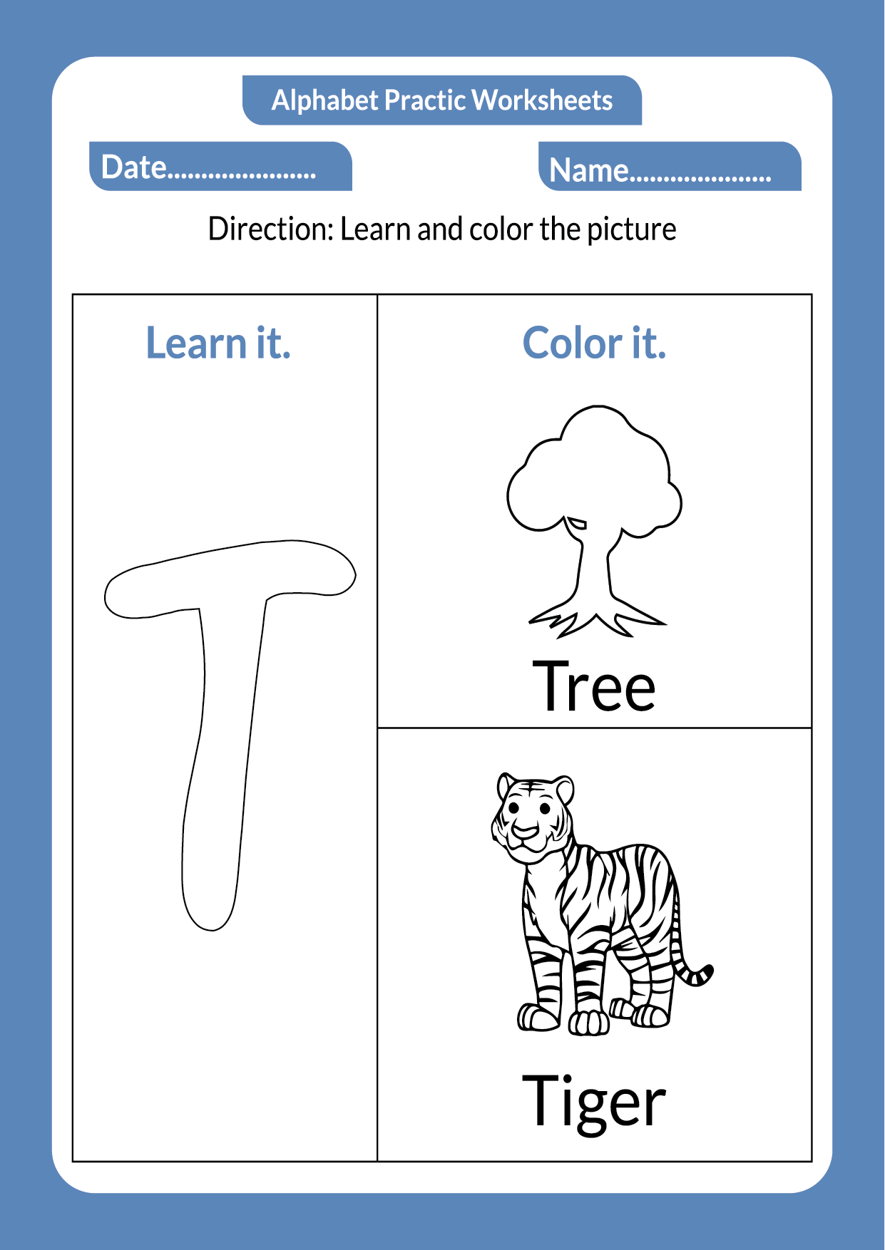 Phonics Worksheets – Rutven