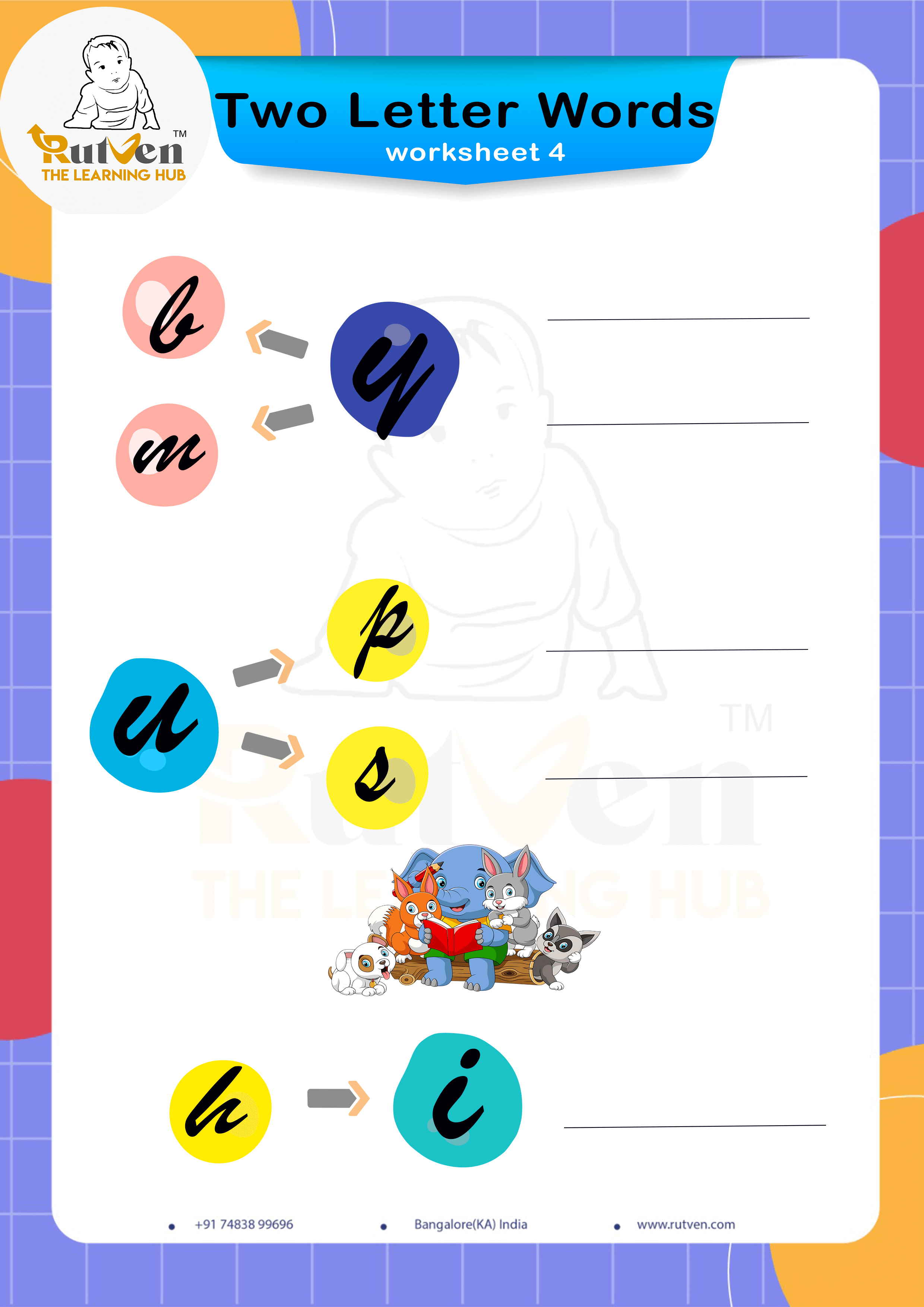 Phonics Worksheets – Rutven